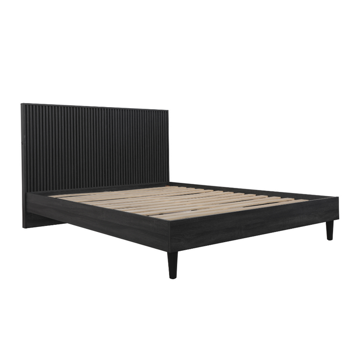 Alpine Bed Frame Charcoal Queen | Original Mattress Factory Australia