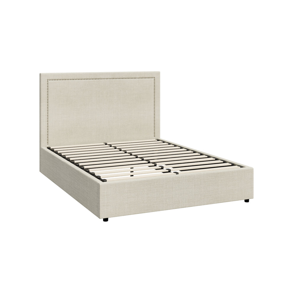 Mireille Gas Lift Storage Bed Frame - Queen | Original Mattress Factory ...