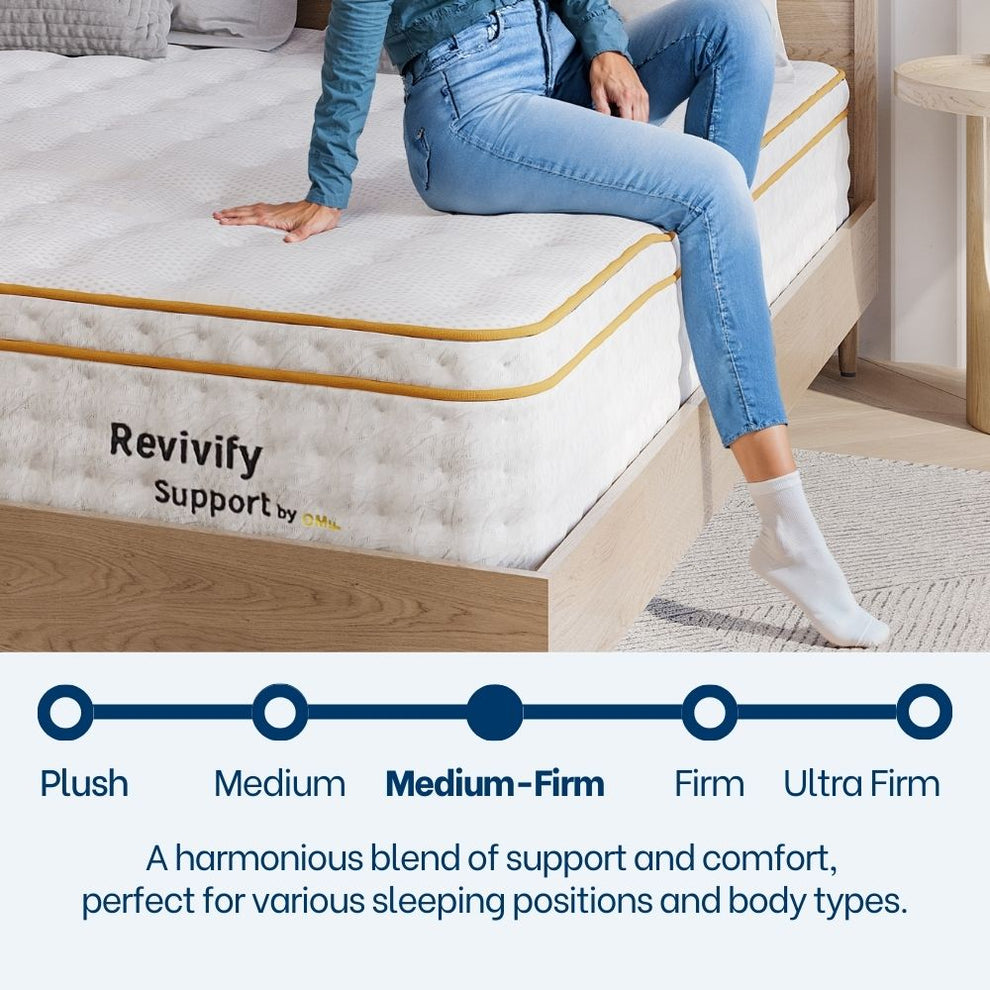 Revivify Support Medium Long Single Mattress | Original Mattress ...