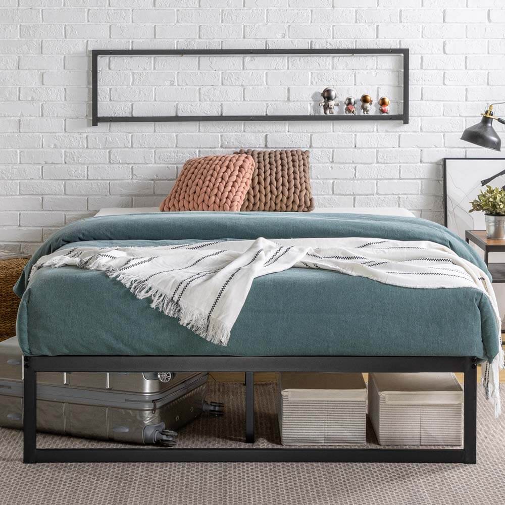 Abel Metal Bed Base Black Double | Original Mattress Factory Australia