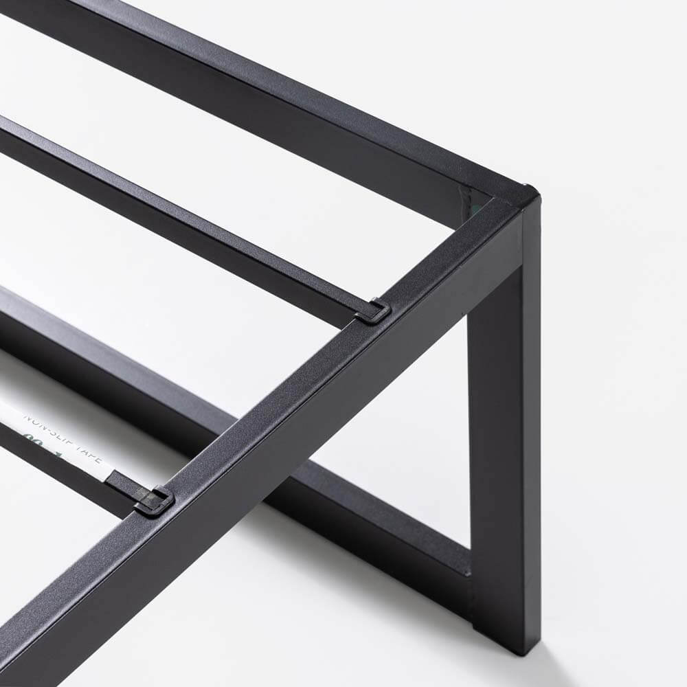 Abel Quick Lock Metal Bed Base Black Queen | Original Mattress Factory ...